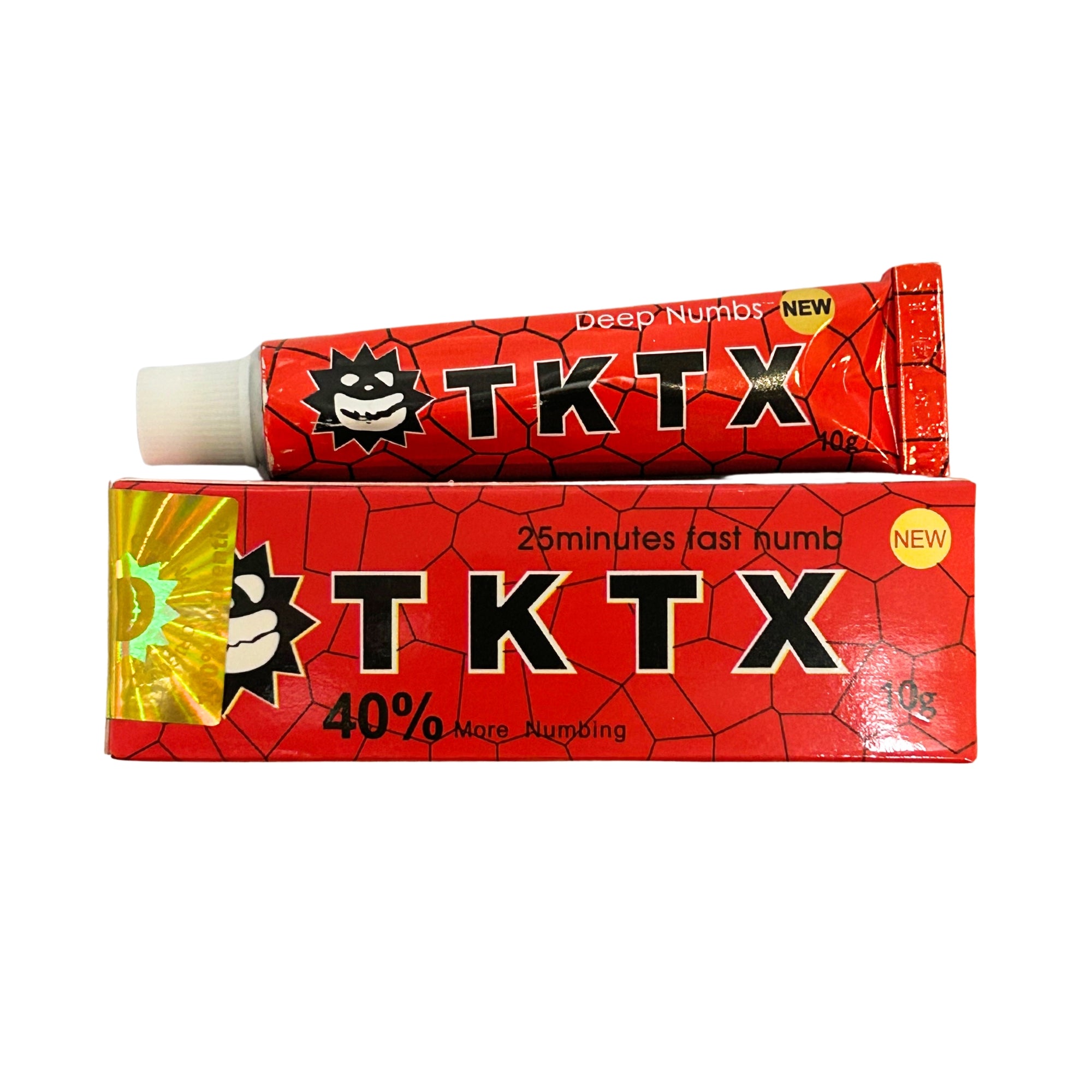 Red TKTX Numbing Cream • The Original TKTX • Fast Numb • Shop Now
